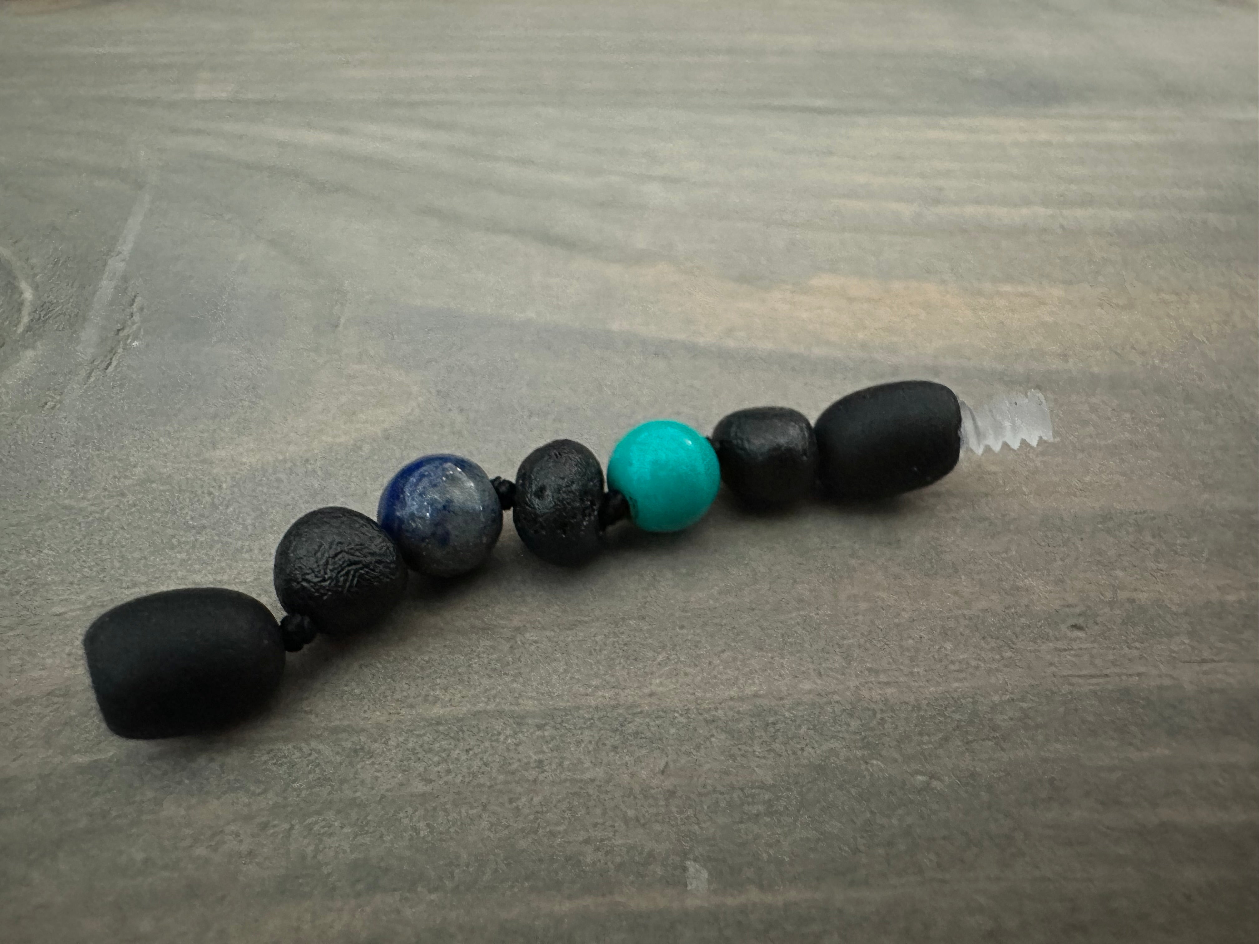 Polished or raw Baltic Amber round extender 1.5 Inch Extended