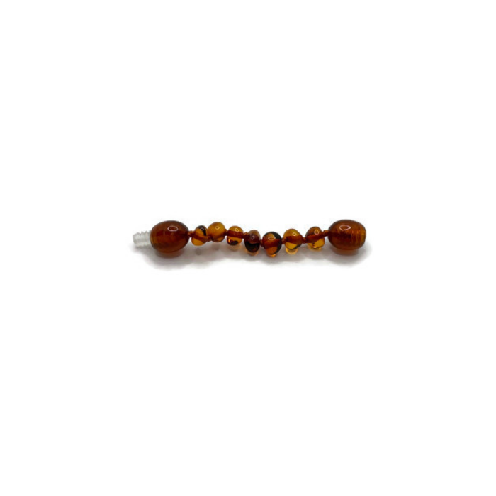 Polished or raw Baltic Amber round extender 1.5 Inch Extended